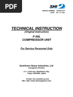 Sumitomo f50 Compressor Manual | PDF | Electric Power | Manufactured Goods