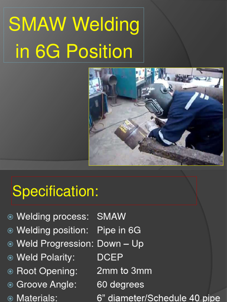 Proses Kimpalan 6G | PDF | Welding | Construction