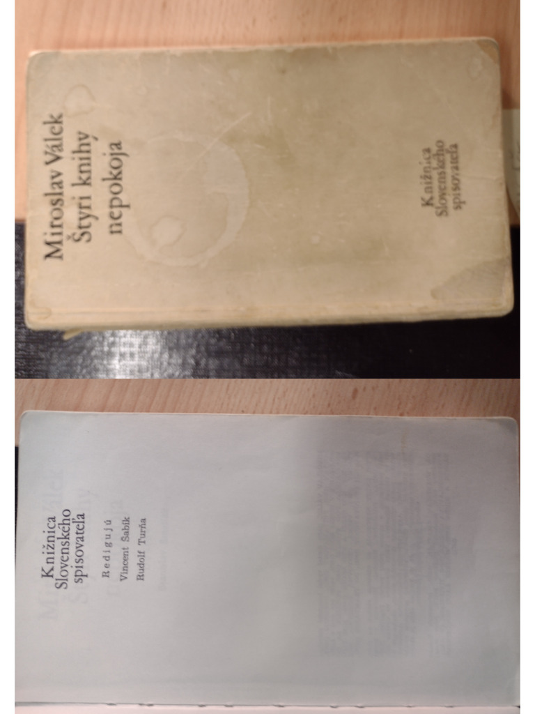 Miroslav Valek: Štyri Knihy Nepokoja | PDF