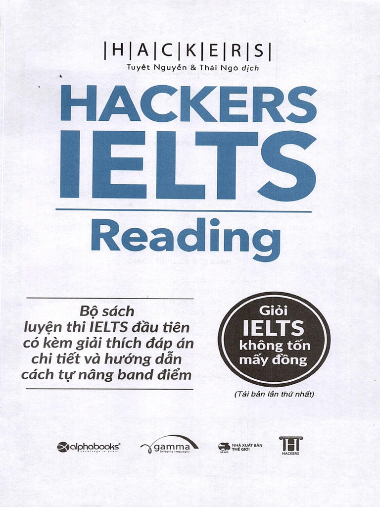 Hacker Ielts Reading - 0001 | PDF