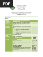 Music Lesson Plan Grade 1 Quarter 1 | PDF | Learning | Rhythm