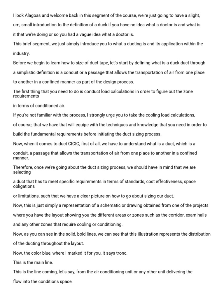 What Is A Duc | PDF | Duct (Flow)