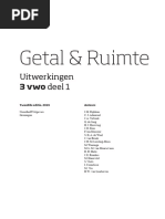 VWO Wiskunde A - Deel 3 - Uitwerkingenboek | PDF