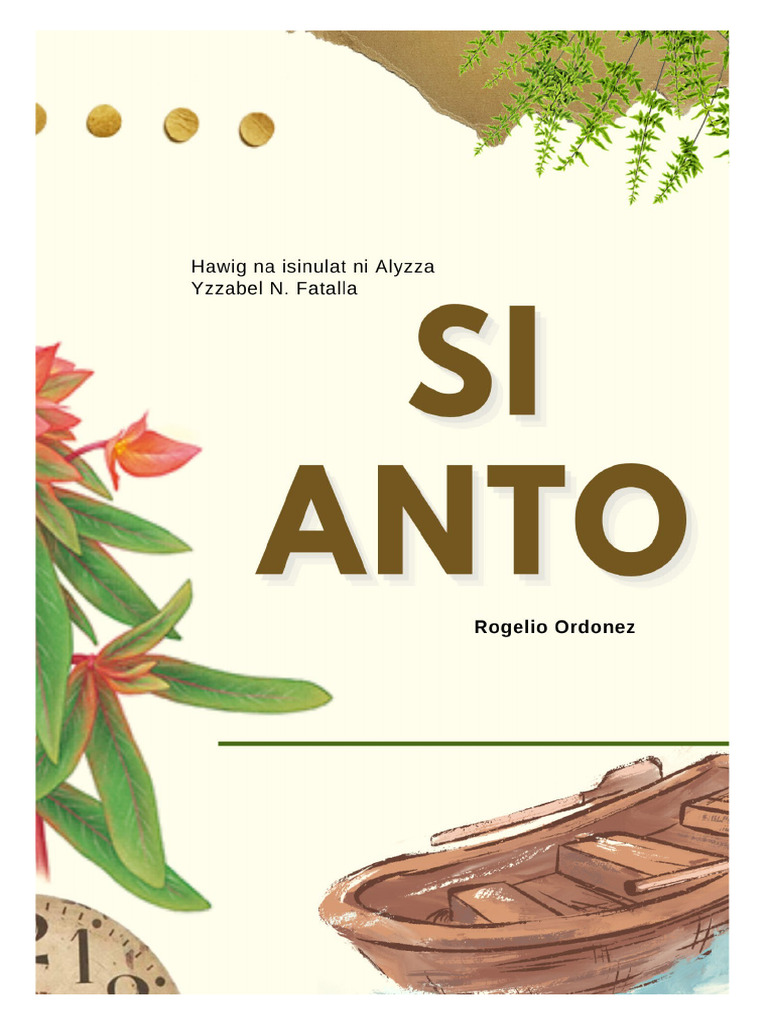Si Anto - Hawig | PDF