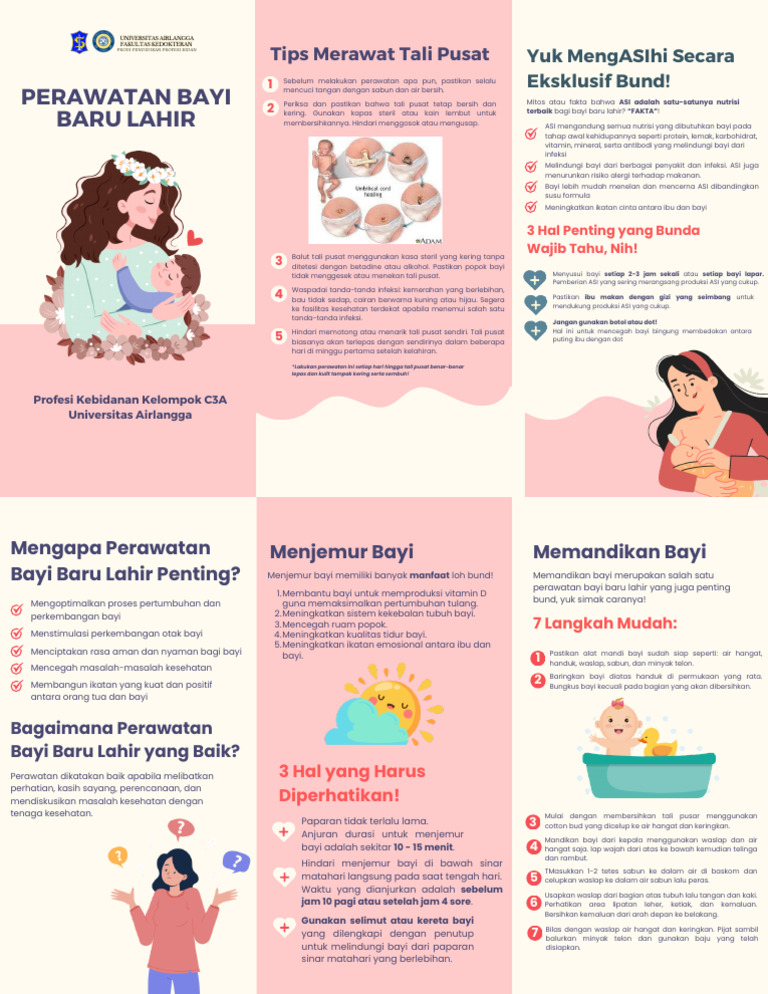 Leaflet Perawatan BBL | PDF | Pengembangan Diri | Kesehatan Holistik