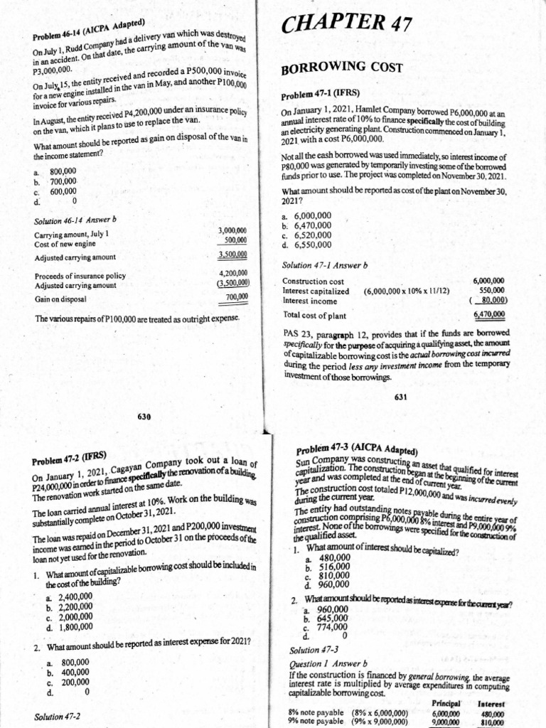 Borrowing Cost | PDF