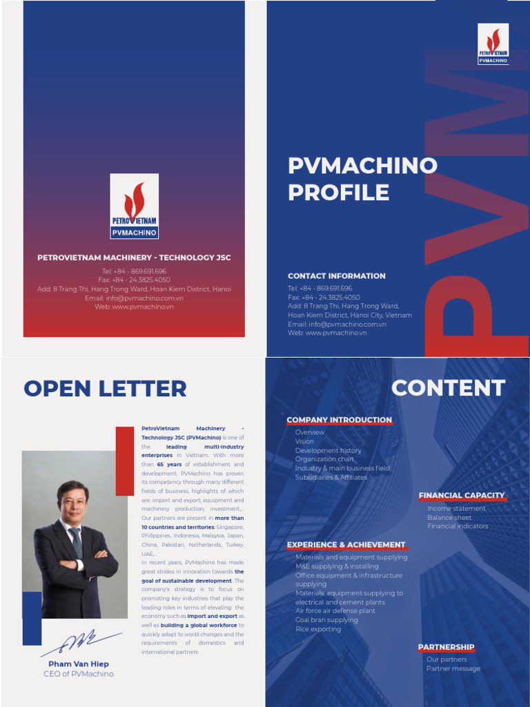 PVM Brochure ENG | PDF | Hanoi | Vietnam