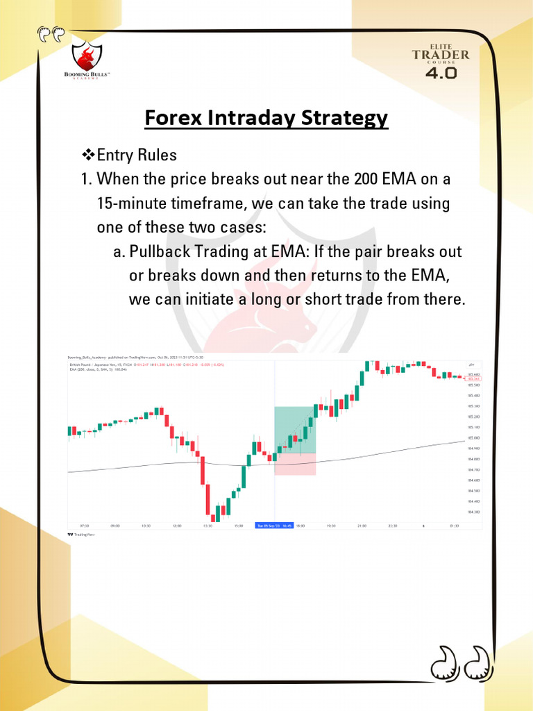 Forex Intraday Strategy | PDF | Finance & Money Management