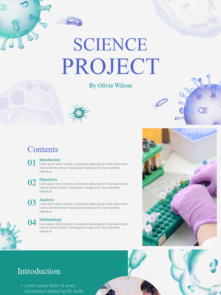 Blue and White Professional Science Project Presentation - 20231002 ...