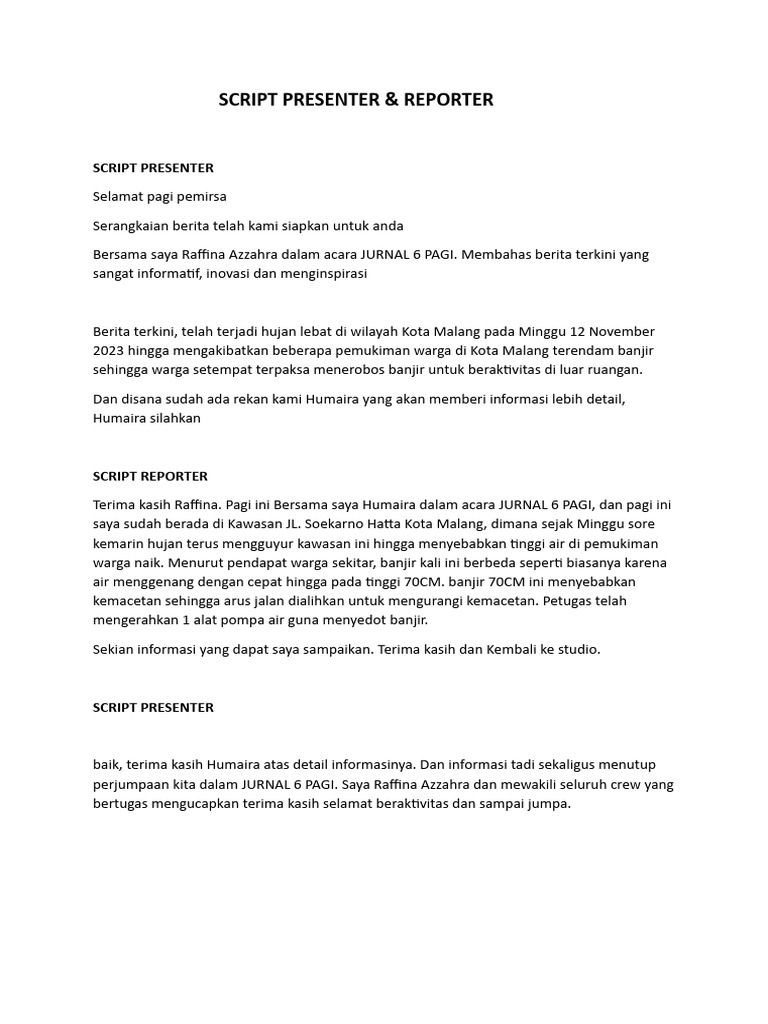 Script Presenter | PDF