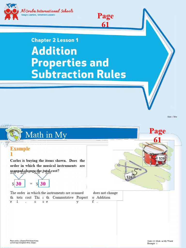 G4 Lesson 2-1 Presentation Recreated | PDF | Algebra | Mathematics