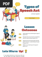 Searle's Classification of Speech Act | PDF | Semiotics | Human Communication