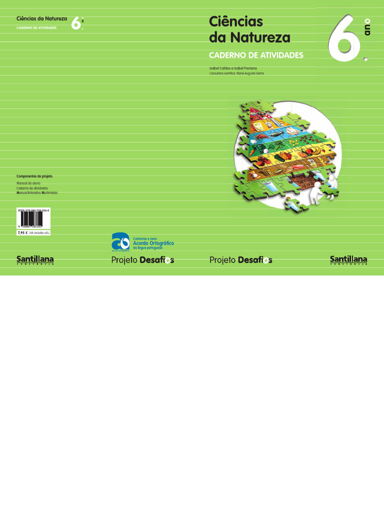 02 CN6 - Caderno de Atividades - Preview | PDF | Alimentos | Respiração