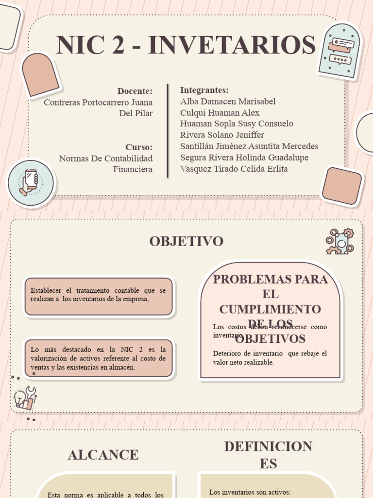 Nic 2 - Inventario | Descargar gratis PDF | Inventario | Costo