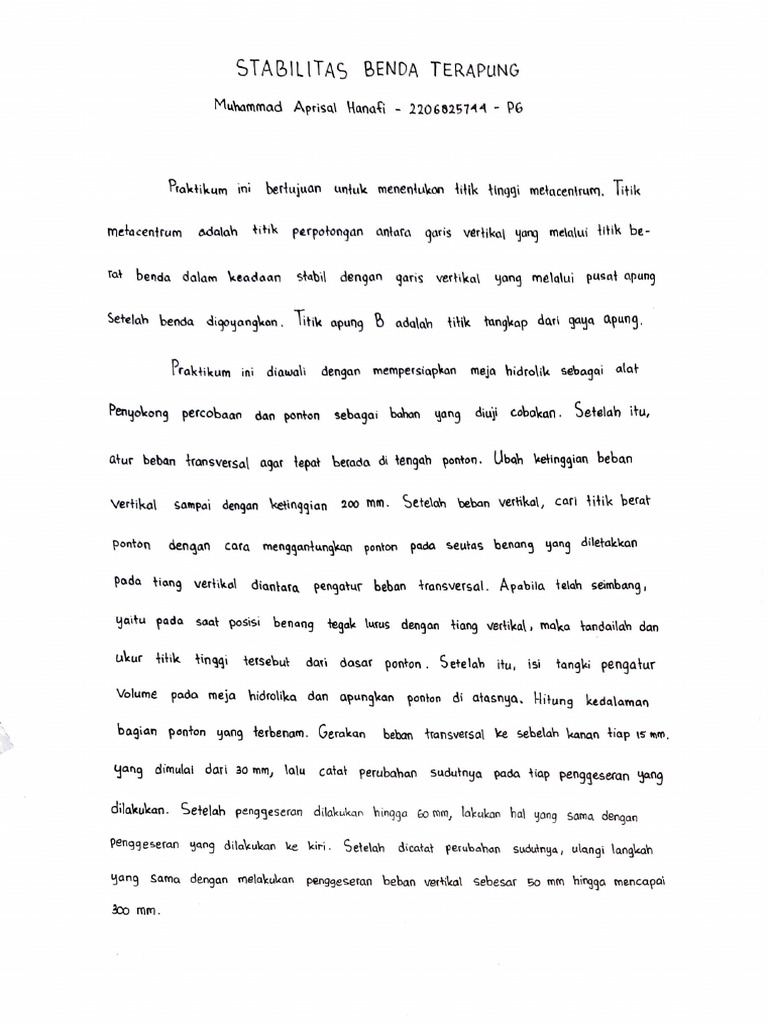 H03 - BA - Muhammad Aprisal Hanafi - 2206825744 | PDF