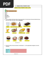 LKPD Culinary and Me | PDF | Language Arts & Discipline | Self-Improvement