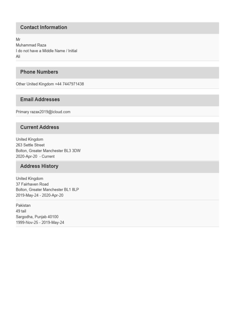 View Completed Forms | PDF | Criminal Record | Justice