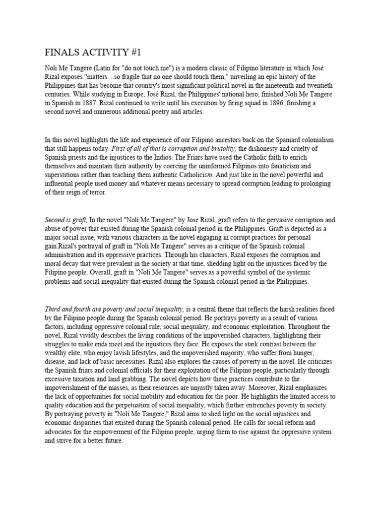 Finals Activity 1 | PDF | Poverty | Poverty & Homelessness