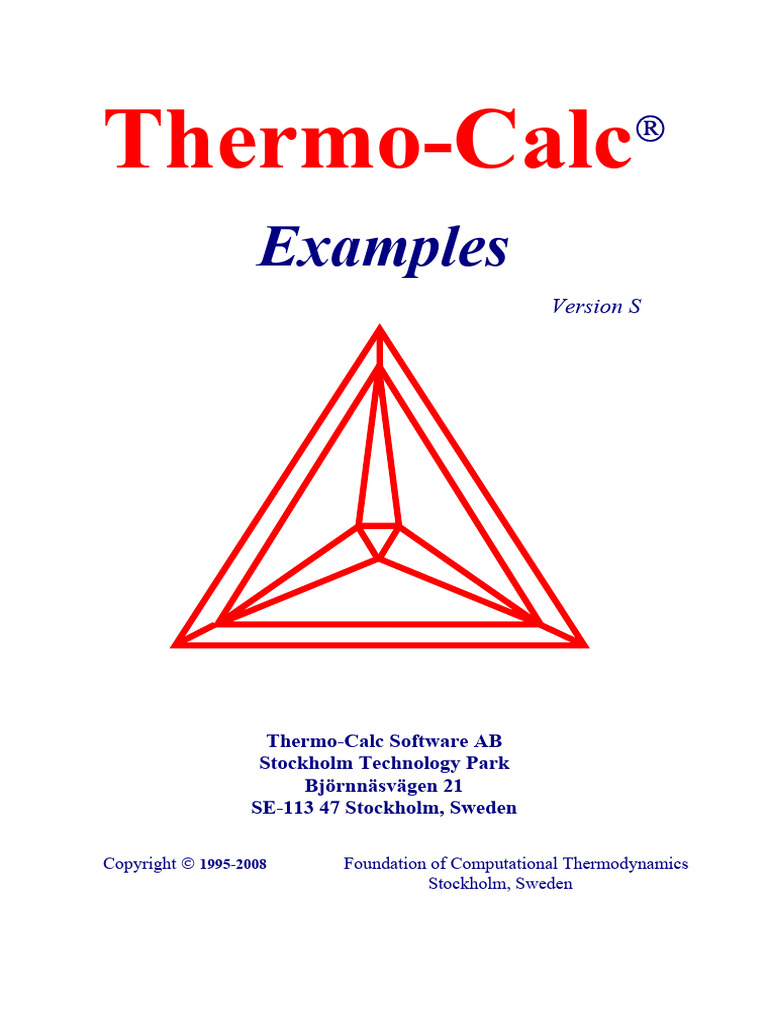 TCC Examples | PDF | Thermodynamic Equilibrium | Enthalpy