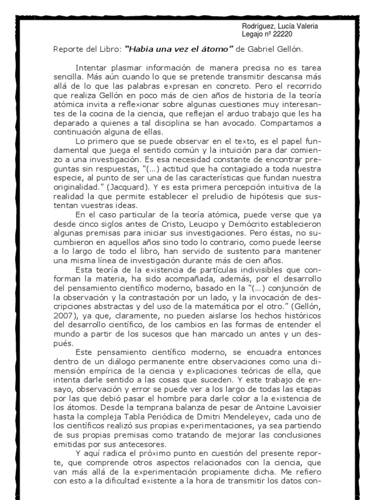 Reporte Del Libro de Gabriel Gellón | PDF | Existencia | Filosofía