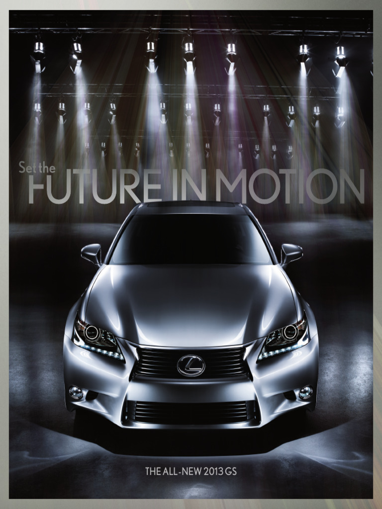 Lexus US GS Preview 2013 | PDF | Lexus | Vehicle Technology