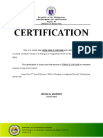 Certification Load Allowance 2025 | PDF