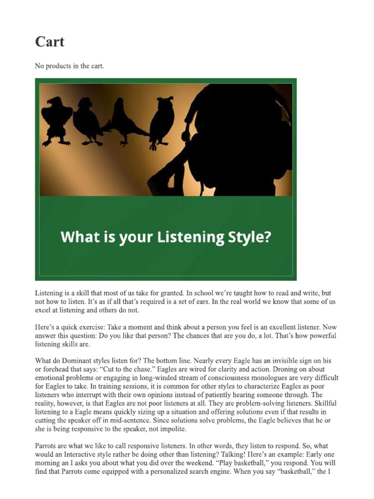 Learning Styles | PDF