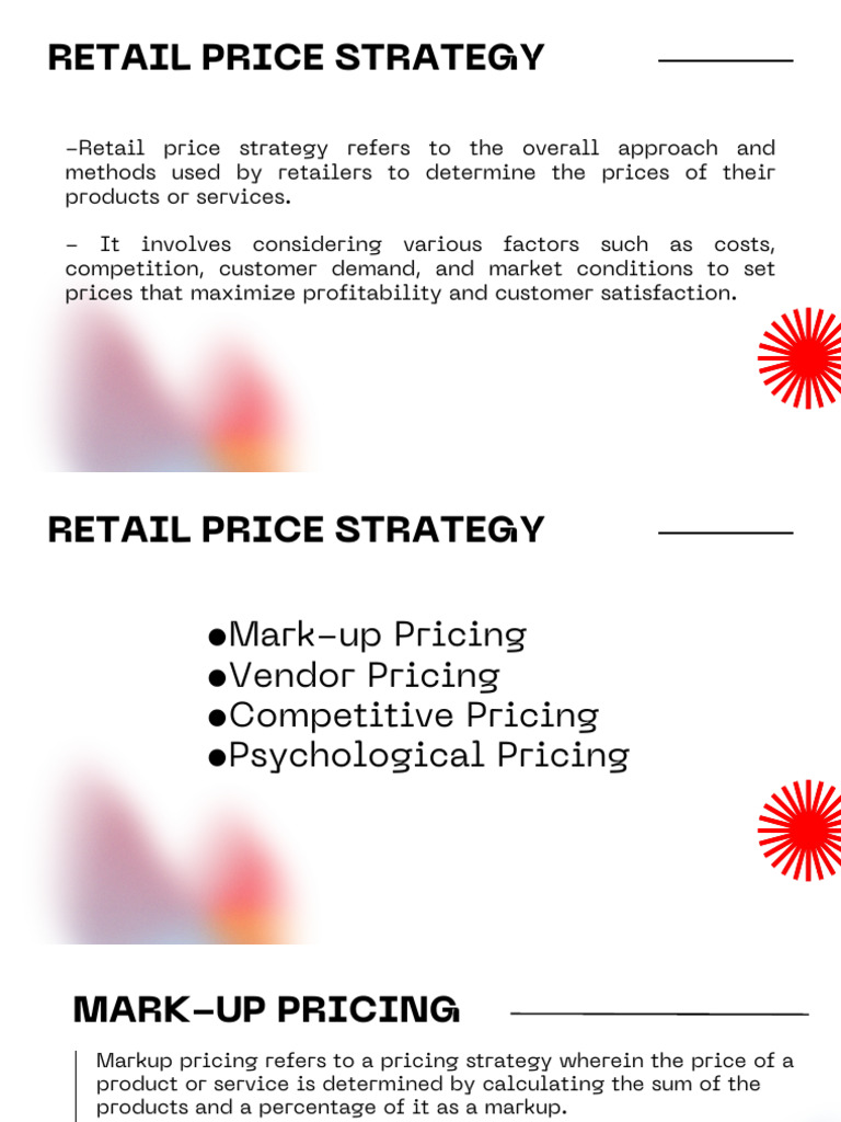 Retail Pricing Strategies Guide | PDF