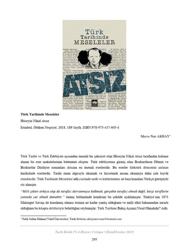 T - RK Tarihinde Meseleler (#632489) - 829883 | PDF