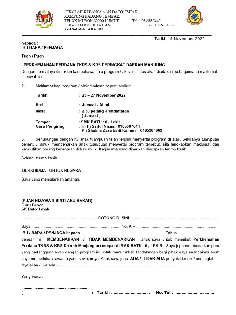 Borang Kebenaran | PDF