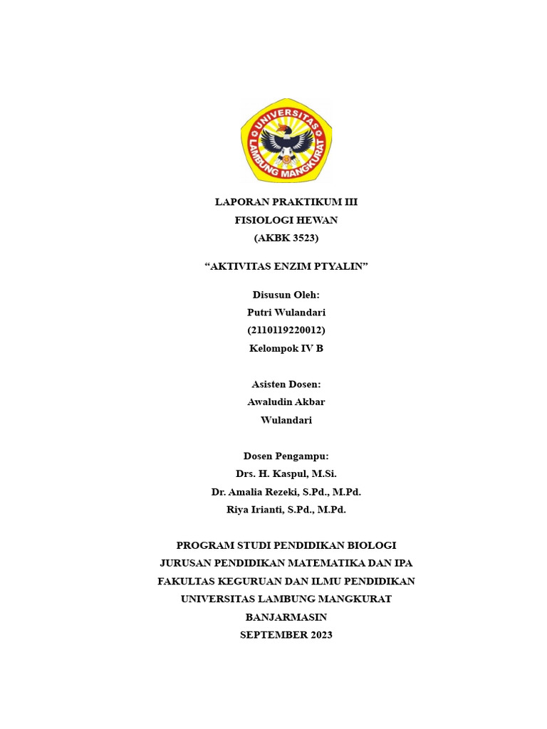 Laporan Praktikum III Fiswan | PDF