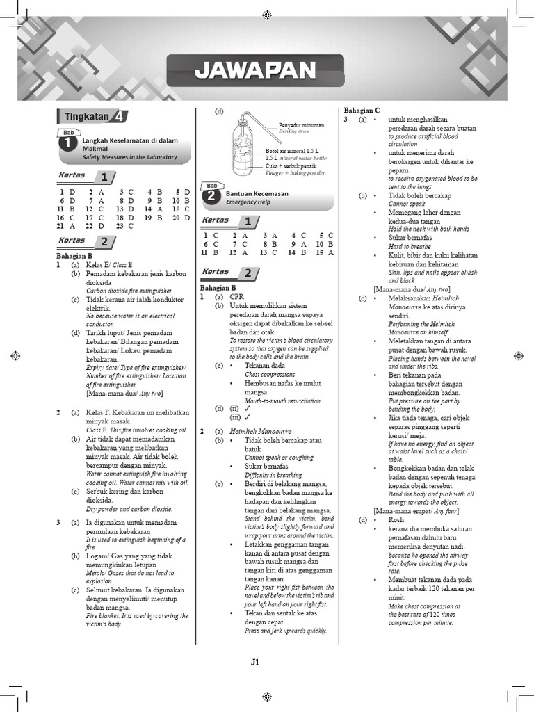 Jawapan PTRS SPM Sains 2023 | PDF