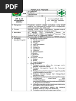 SOP Pemeriksaan Inspekulo | PDF