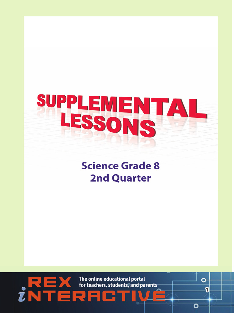 Supplemental Science High School Grade 8 Q2 | PDF | Typhoon | Cognition