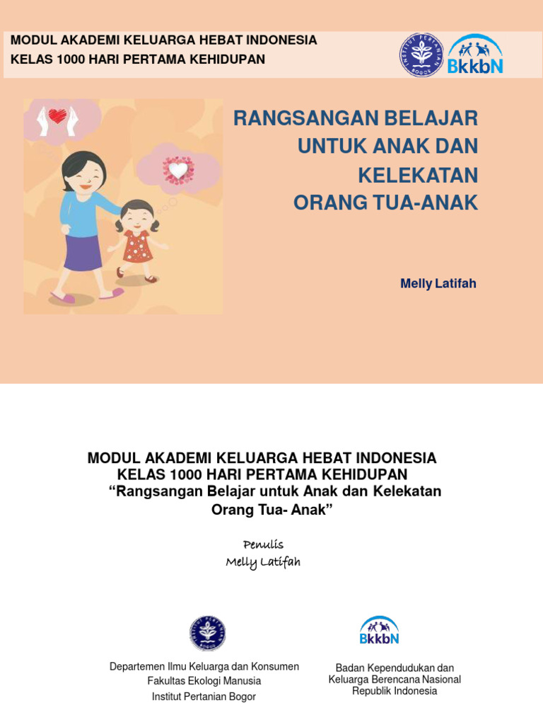Rangsangan Belajar dan Kelekatan Anak | PDF