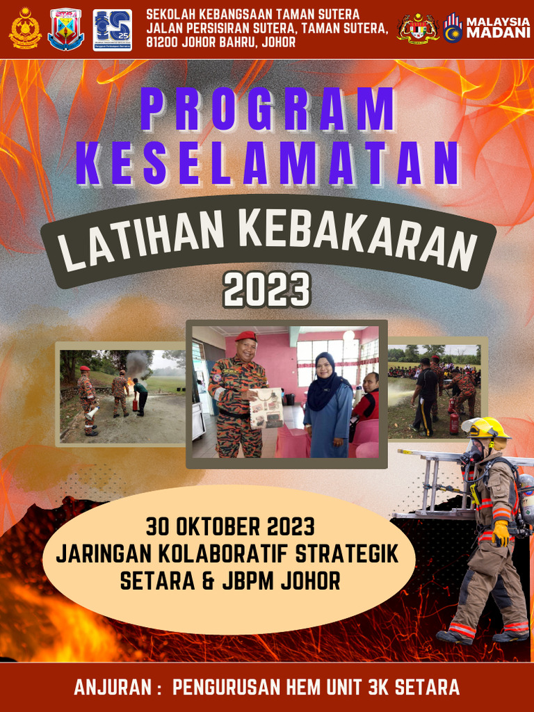 Buku Program Latihan Kebakaran 2023 | PDF