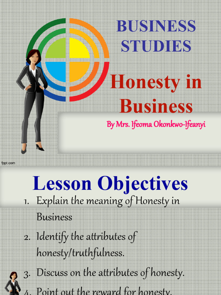 Attributes of Honesty in Business | PDF | Social Psychology ...