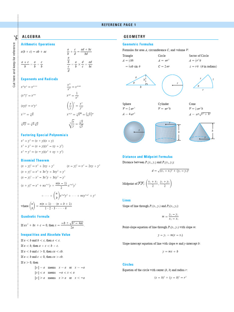 Math Formula | PDF | Geometric Shapes | Triangle Geometry