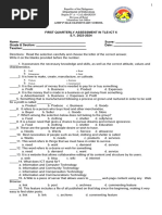 Cot 3 - Tle Ict Week 6 | PDF | Spreadsheet | Microsoft Excel