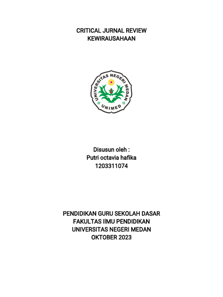 CJR Kewirausahaan | PDF