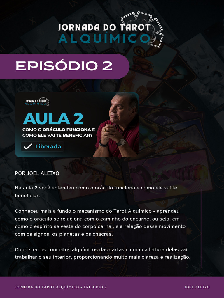 PDF Aula2 Tarot | PDF | Alquimia | Zodíaco