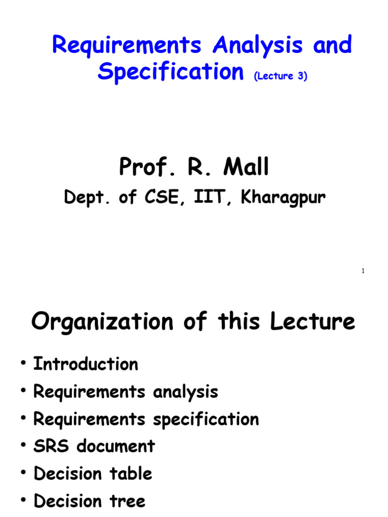 Lecture 3 | PDF | Specification (Technical Standard) | Input/Output