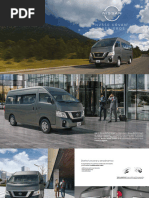 Nissan 2025 Urvan Pasajeros Catalogo | PDF | Sistema de freno antibloqueo | Airbag