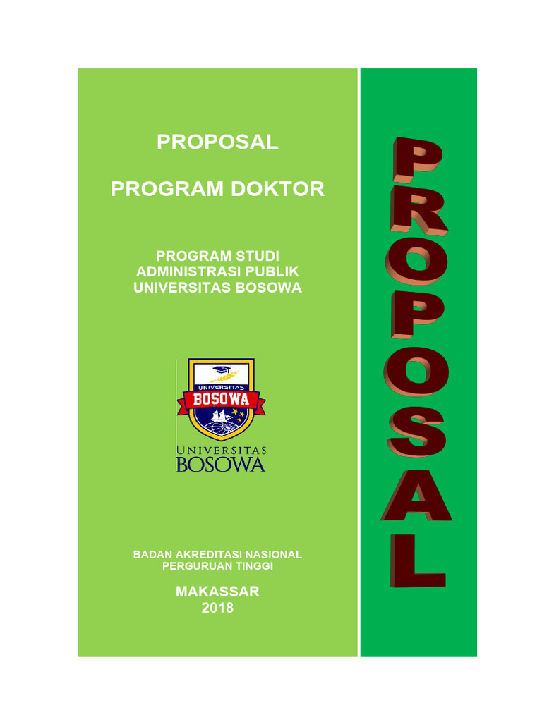 Borang, Program S-3 Adm Publik 25 Des 18 | PDF | Bisnis