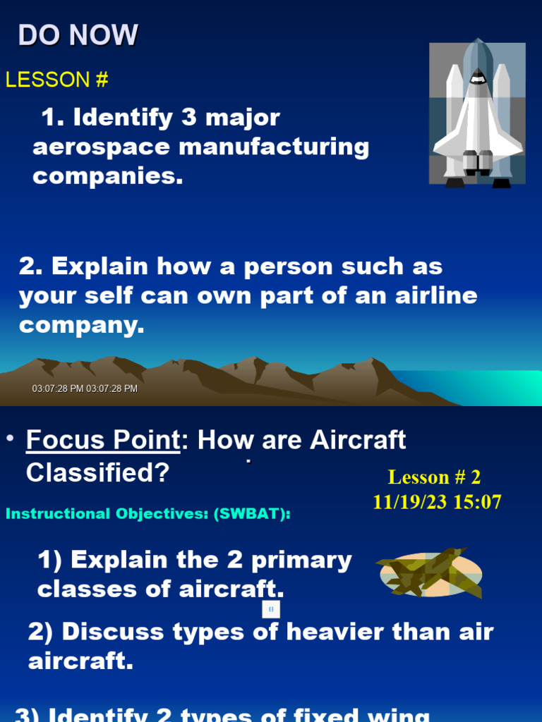 Aircraft Classifications | Download Free PDF | Aircraft | Landing Gear
