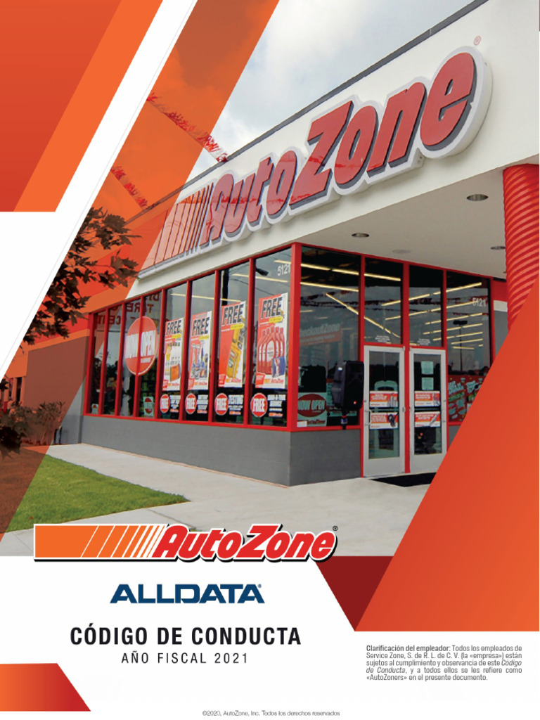 Código de Conducta y Valores AutoZone | PDF | Ley de Competencia | Cliente