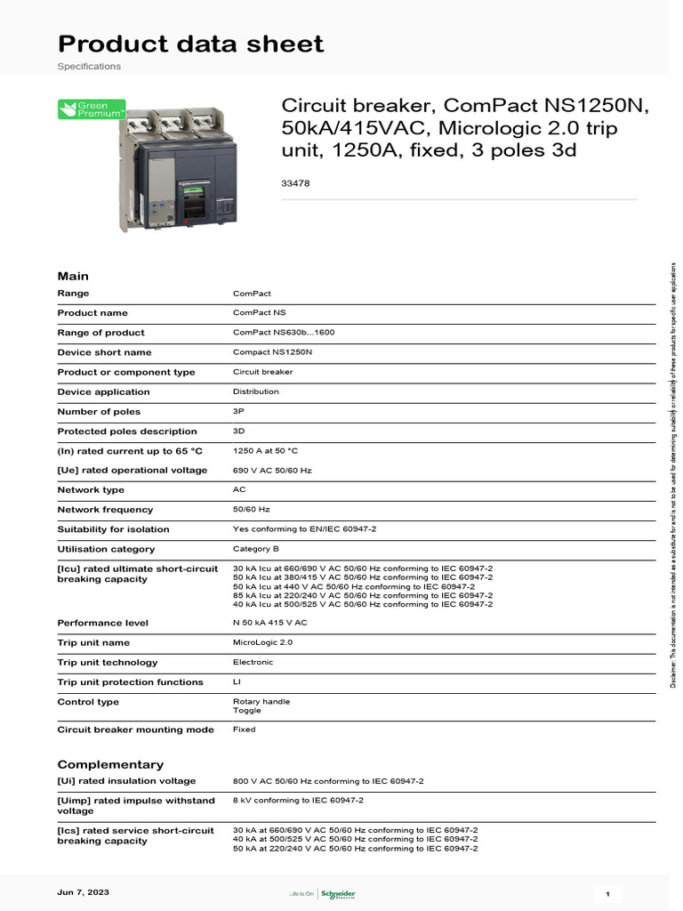 ComPact NS - 33478 | PDF | Alternating Current | Electrical Engineering