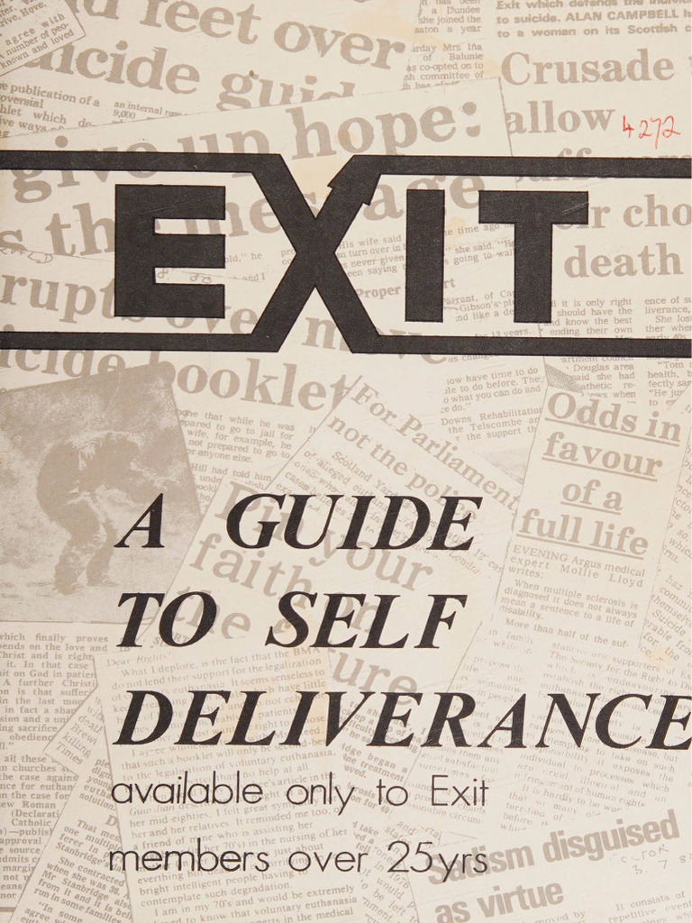 A Guide To Self-Deliverance (Executive Committee of Exit) | PDF