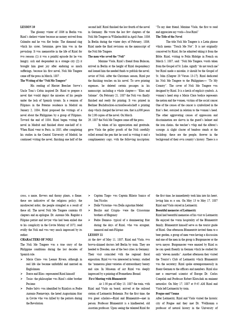 His Gen 001 Ped - Reviewer P2 | PDF | Essays | Tagalog Language