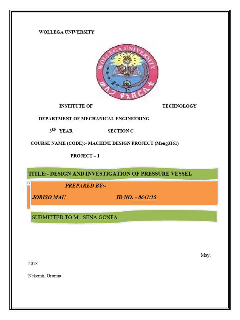 TORICONICAL Vertical Pressure Vessel | PDF | Strength Of Materials ...